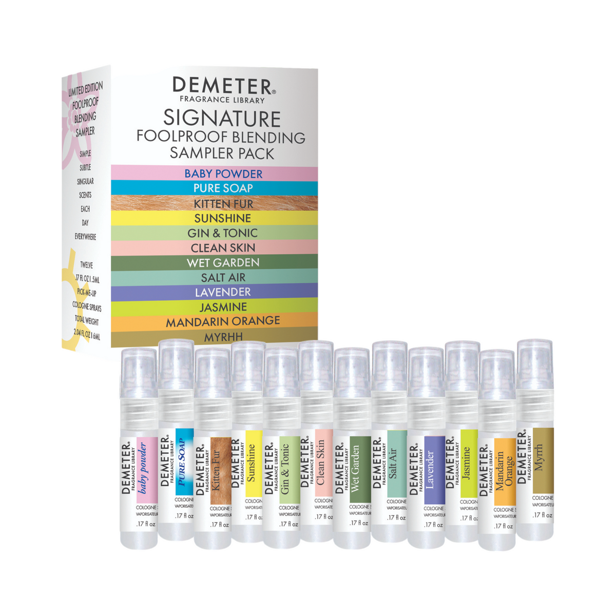 Signature Foolproof Blending Sampler Set – Demeter Fragrance Library