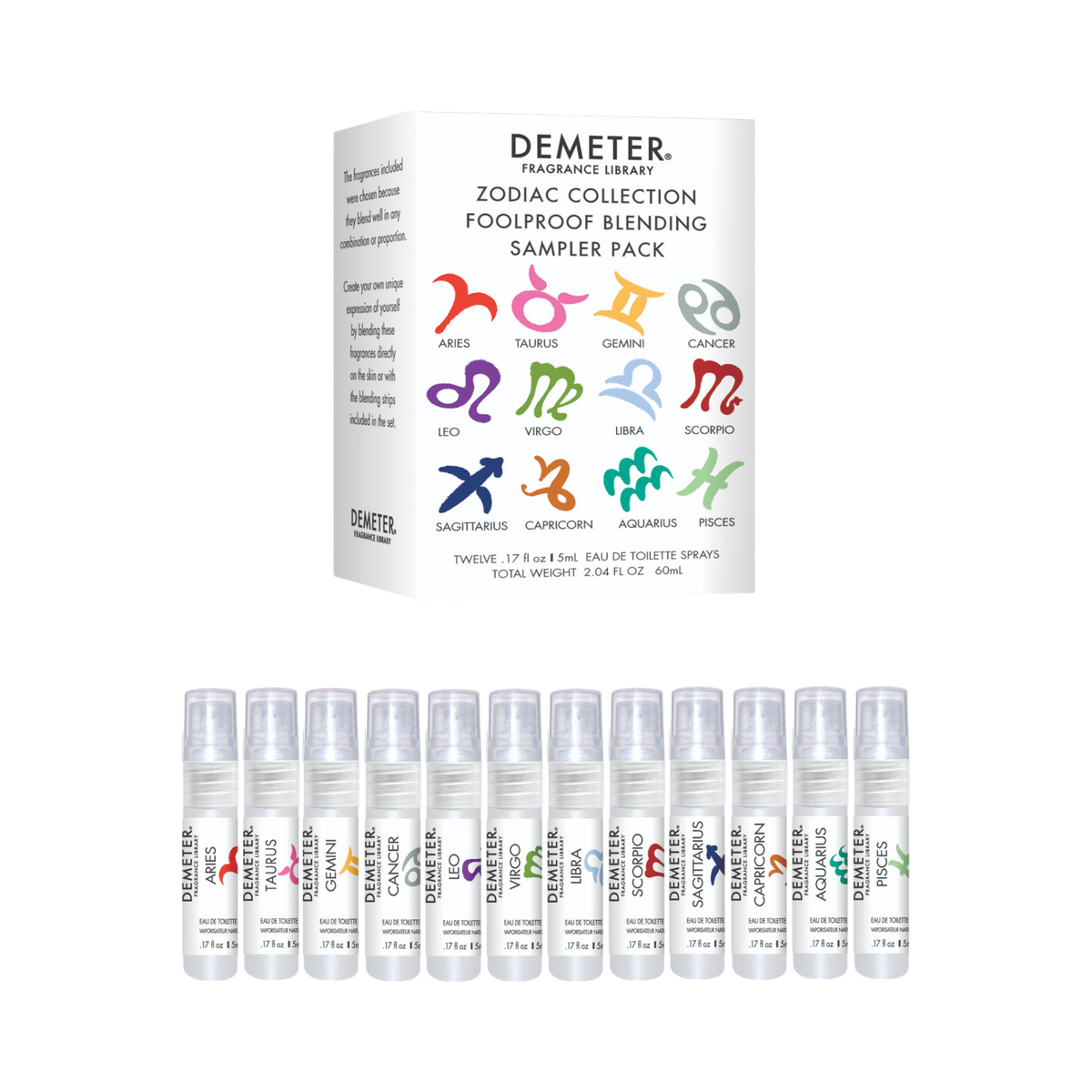 Zodiac Foolproof Blending Sampler Set – Demeter Fragrance Library