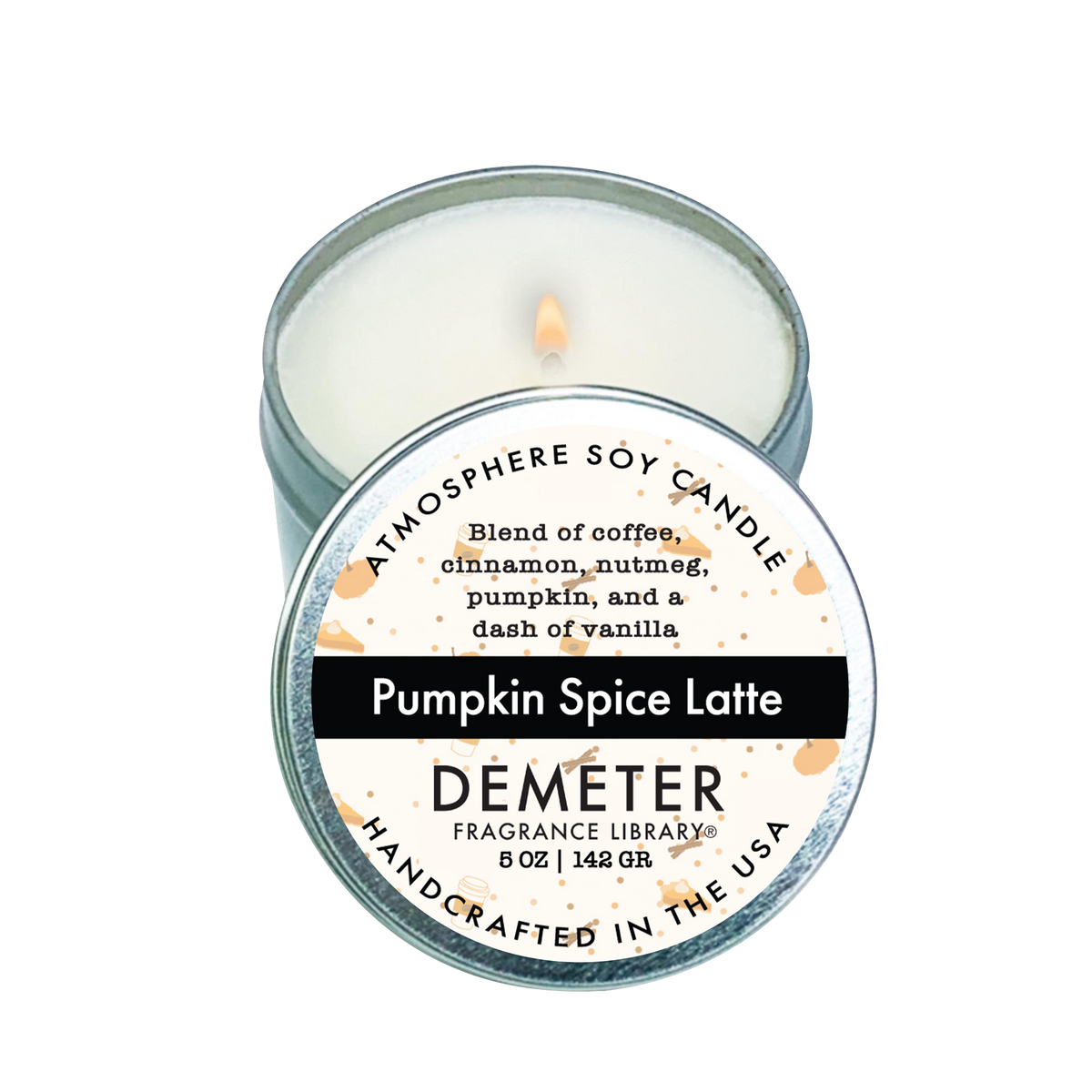 Pumpkin Spice Latte Soy Candle – Demeter Fragrance Library